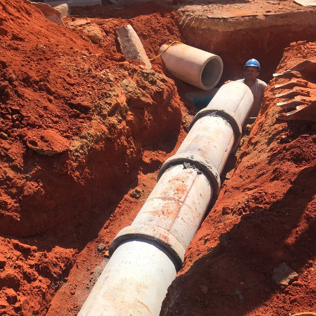 Implantação de redes de água pluviais – Drenagem - Piumhi – MG - Black ...